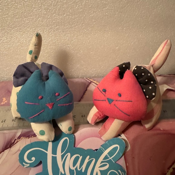 Russ | Toys | Vintage Russ Kitten Kitty Cats Plush Cotton Retro Graphic ...